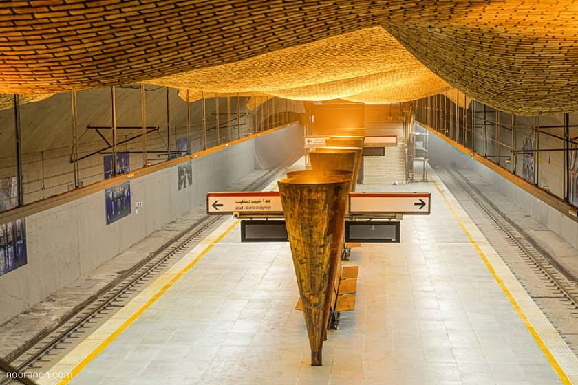 راهنمای مترو شیراز | ایستگاه ها + نقشه خطوط و ساعت حرکت مترو - کجارو